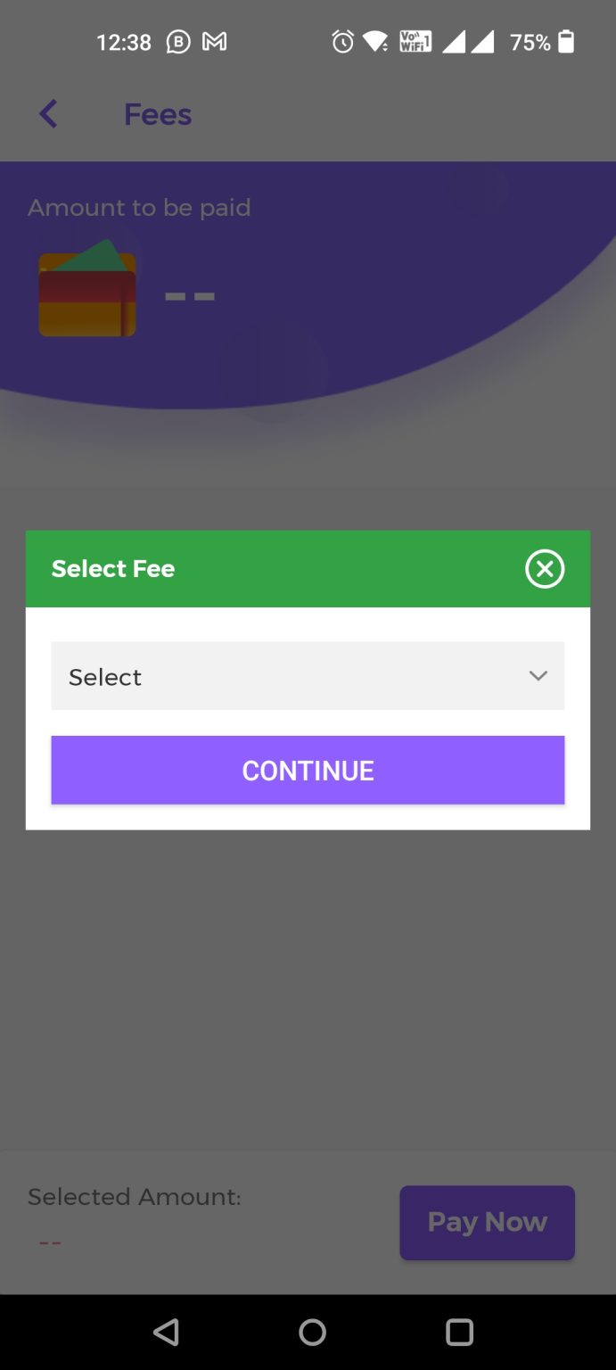 Chinmaya Vidyalaya – pay fees through AMS ERP Mobile App ? – helpdesk
