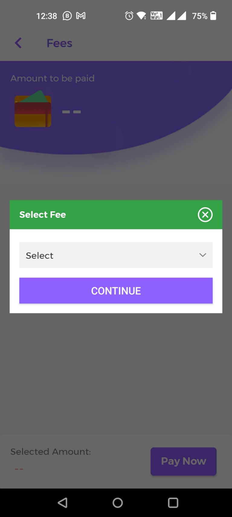 Chinmaya Vidyalaya – pay fees through AMS ERP Mobile App ? – helpdesk